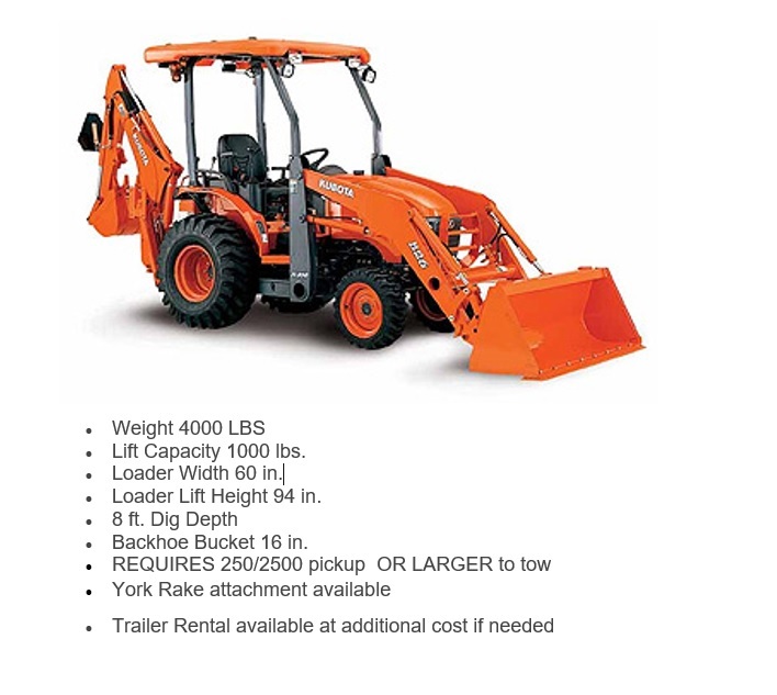 Skidsteer, excavator, backhoe and loader tool rental at Pioneer Rentals ...